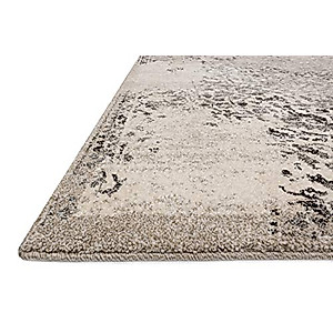 Loloi Emory Ivory/Charcoal 5'-3" x 7'-7" Area Rug