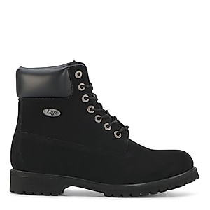 Lugz Men's Convoy Fleece Boot, Black, 8 D US