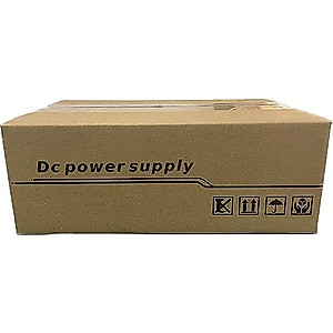 Jesverty Universal Compact Bench Power Supply - 30 Amp Regulated Home Lab Benchtop AC-to-DC Converter for CB/HAM/Amateur Radio with 13.8V Fixed OutputScrew-Type Terminals, Cooling Fan - SPS-1330