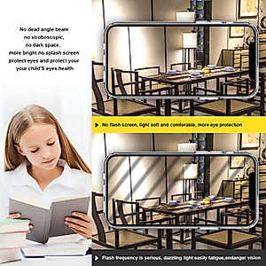 HT PETTER LED Corn Bulbs,12W Candelabra LED Light Bulbs,E12 Base,1600LM 6000K-Daylight White,120W Incandescent Bulbs Equivalent,Edison Screw Bulbs, Non-Dimmable, Pack of 4