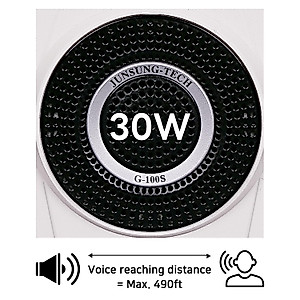 gigaphone G100S 30W Portable Voice Amplifier with Microphones