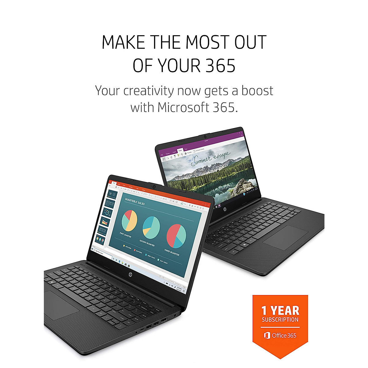 HP 14 Laptop, AMD 3020e, 4 GB RAM, 64 GB eMMC Storage, 14-inch HD Display, Windows 10 Home in S Mode, Long Battery Life, Microsoft 365, (14-fq0020nr, 2020)