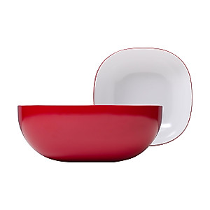 Mepal Rosti Bowl 2.5 Litres Red/White