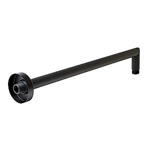 ALFI brand ABSA16R-BM Shower Arm, Black Matte