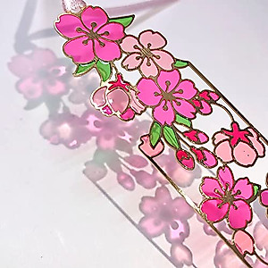 Stained-Glass Style Bookmark [SD] ( Rose )