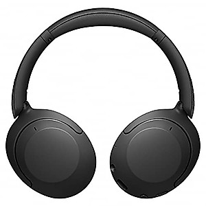 Sony WH-XB910N EXTRA BASS Noise Cancelling Headphones, Wireless Bluetooth Over the Ear Headset with Microphone and Alexa Voice Control, Black
