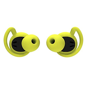 HyperSonic Evolution: Hyper Definition Bluetooth Earbuds (Ultra Tight Bass, 60 Hours Playtime, 3D Spatial Sound, Wireless Charging, iPX7 Waterproof, Passive Noise Isolation) New for 2023 (Flux Green)