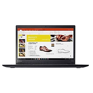 Lenovo ThinkPad T470s 14 FHD Laptop - Intel Core i7-7600U, 16GB RAM, 256GB SSD, Webcam, Windows 10 Pro (Renewed)