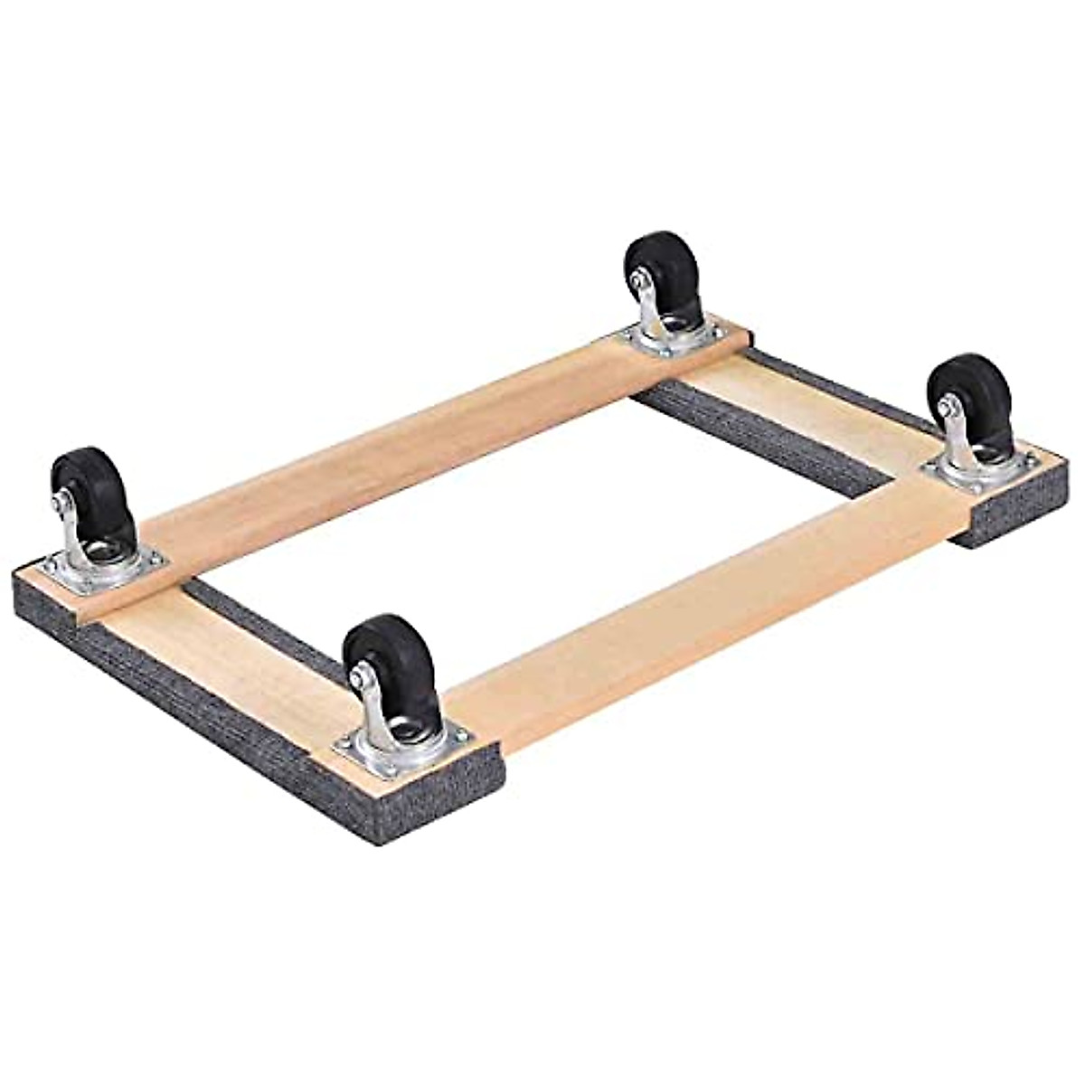 Toolsempire 4 Wheel Dolly Cart, 30" x 18" Furniture Dolly for Moving Carrier, 1000 lbs Capacity, Heavy Duty Movers