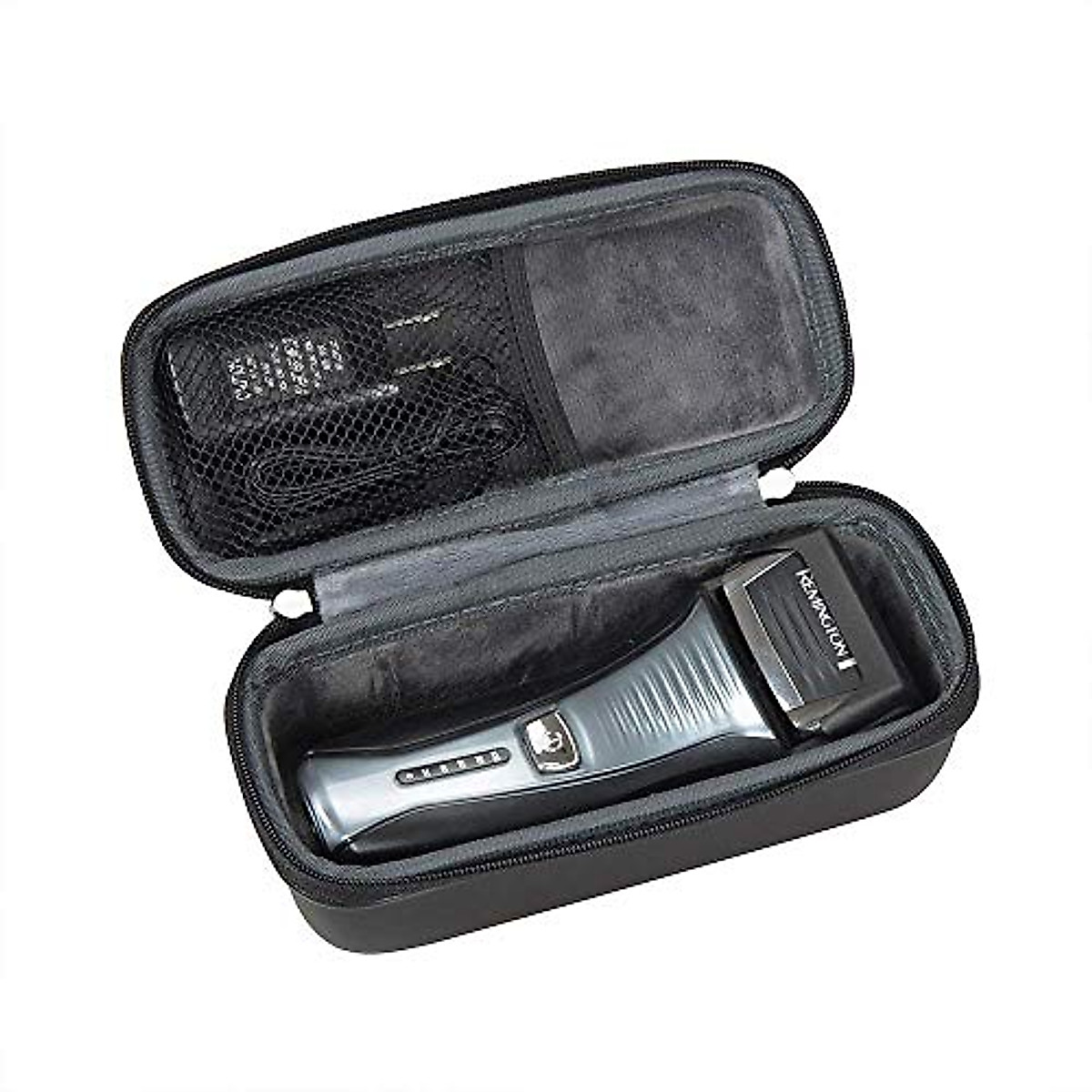 Hermitshell Travel Case Fits Remington F5-5800 Rechargeable Foil Interceptor Shaving Technology with charger