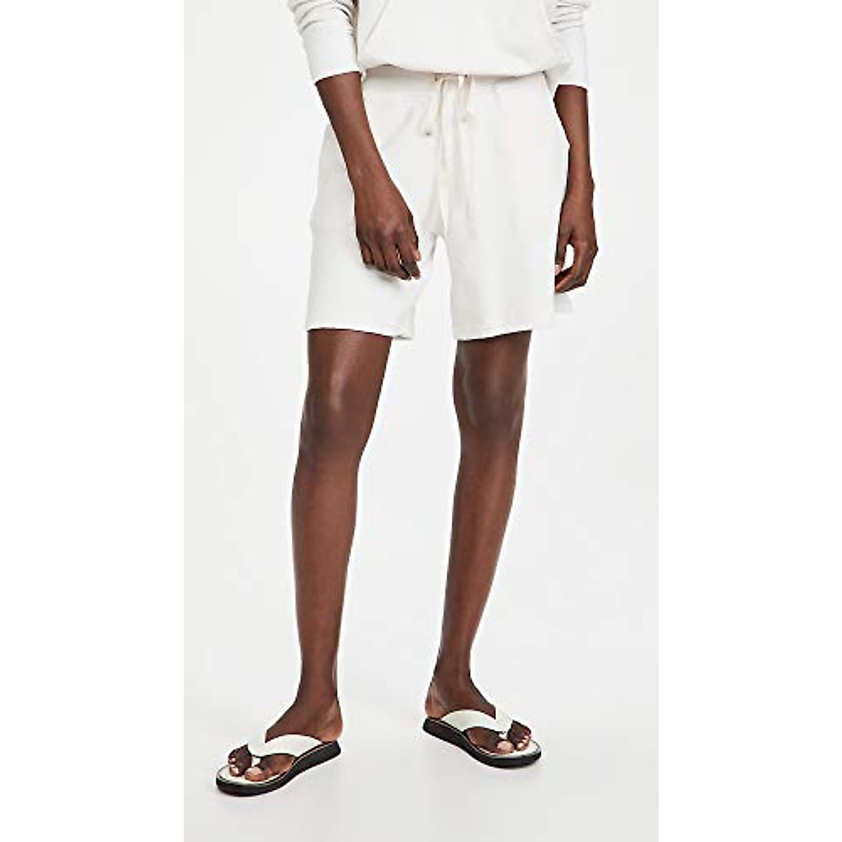 VELVET BY GRAHAM & SPENCER Women's Laguna Organic Fleece Sweatshort, Beach, XS