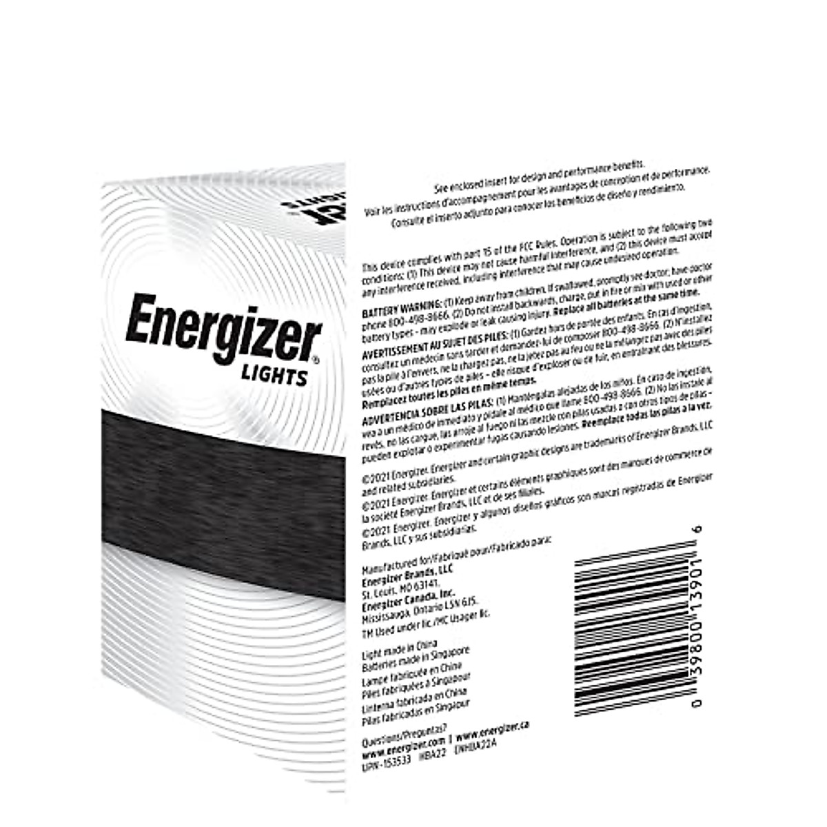 Energizer LED Headlamp Flashlight, Bright Headband Light Works as Running Lights for Runners