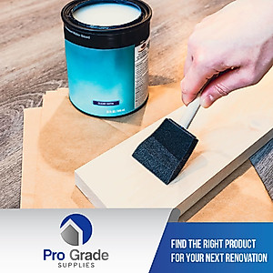 Pro Grade - Foam Brushes - 2 Inch - 48 Piece Poly Foam Brush Set