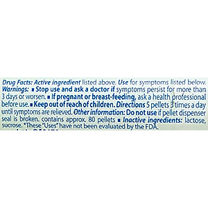 Boiron Influenzinum 30X for After Effects of Flu or Flu-Like Symptoms - 80 Pellets