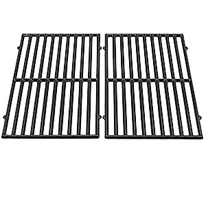 Direct Store Parts DC119 Polished Porcelain Coated Cast Iron Cooking Grid Replacement for Ellipse, ProChef, Vermont Castings and Other Gas Grills