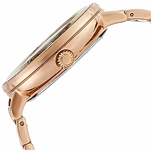 Ted Baker Women's TE4107 "Vintage Glam" Rose-Gold Tone Stainless Steel Rhinestone-Accented Watch