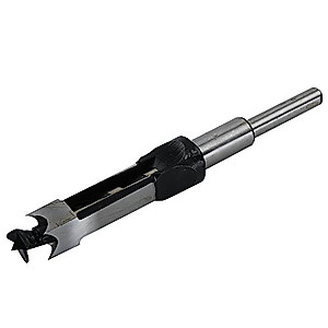 SaferCCTV Woodworker 3/4 Inch Square Hole Drill Bits Mortising Chisel Set, Mortise Chisel & Bit Set for Construction Installation Renovation Decoration Industry