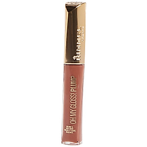 Rimmel Stay Plumped Lip Gloss, 759 Spiced Nude, Pack of 2