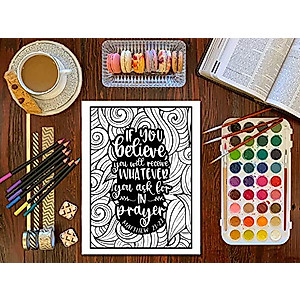 Bible Verse Coloring Book for Girls