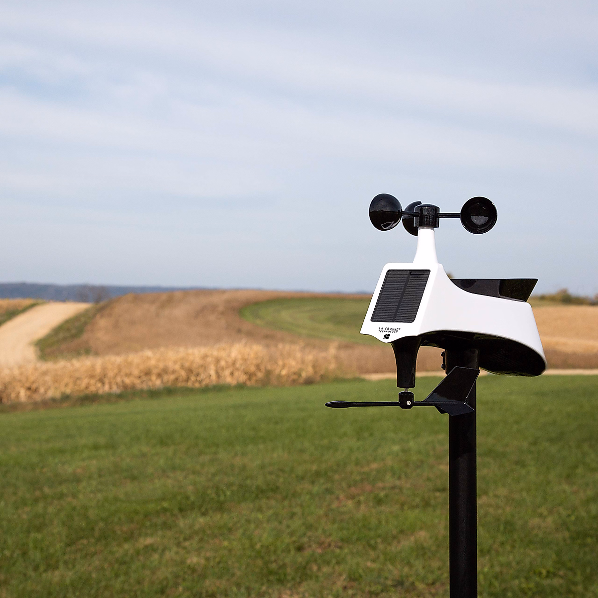 La Crosse Technology V40A-PRO-INT Wi-Fi Professional Weather Center, Silver