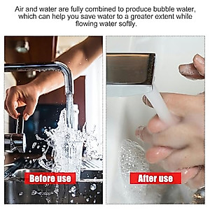 10pcs Faucet Aerators with 10pcs Gaskets, 55/64in Brass Shell Sink Aerator Replacement Female Thread Faucet Filter Parts for Bathroom Kitchen