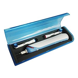 FitSand Hard Case Compatible for Oral-B Pro 1000 2000 3000 4000 Power Rechargeable Electric Toothbrush Travel Zipper Carry EVA Hard Box