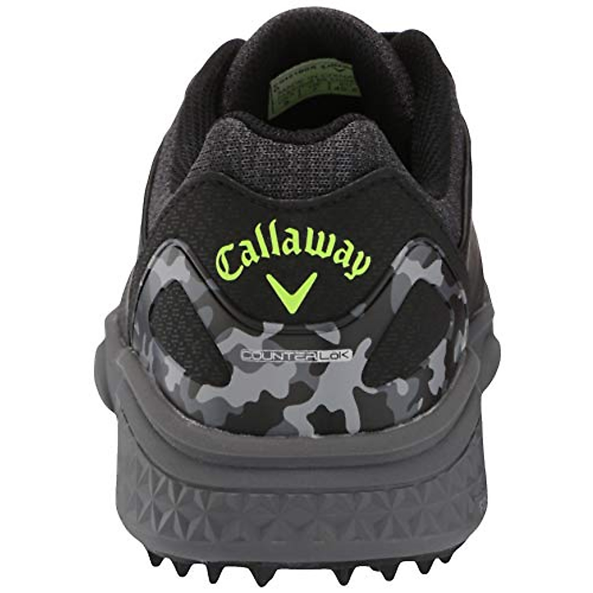 Callaway Men's Coronado v2 SL Golf Shoe, Black/Grey, 9.5