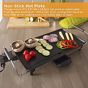 The Teppantastic Electric Grill | Tabletop BBQ with large non-stick hot plate | From Jean Patrique