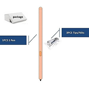 Galaxy Z Fold 5 S Pen Fold Edition Stylus Pen, Slim 1.5mm Pen Tip, 4,096 Pressure Levels for Samsung Galaxy Z Fold 5 Phones Only (Pink)