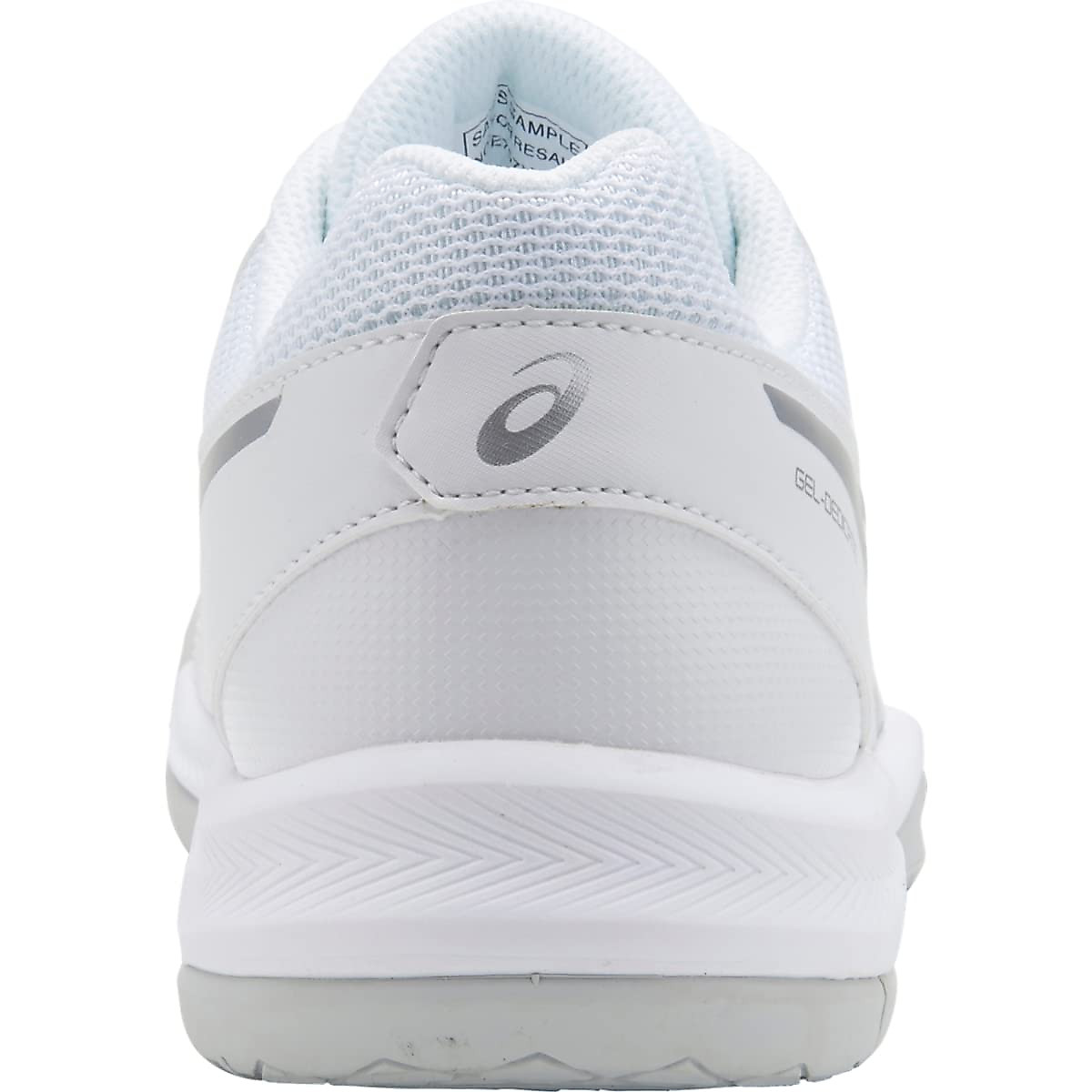 ASICS Women's Gel-dedicate 5 Tennis Shoe, White/Silver, 11 M US