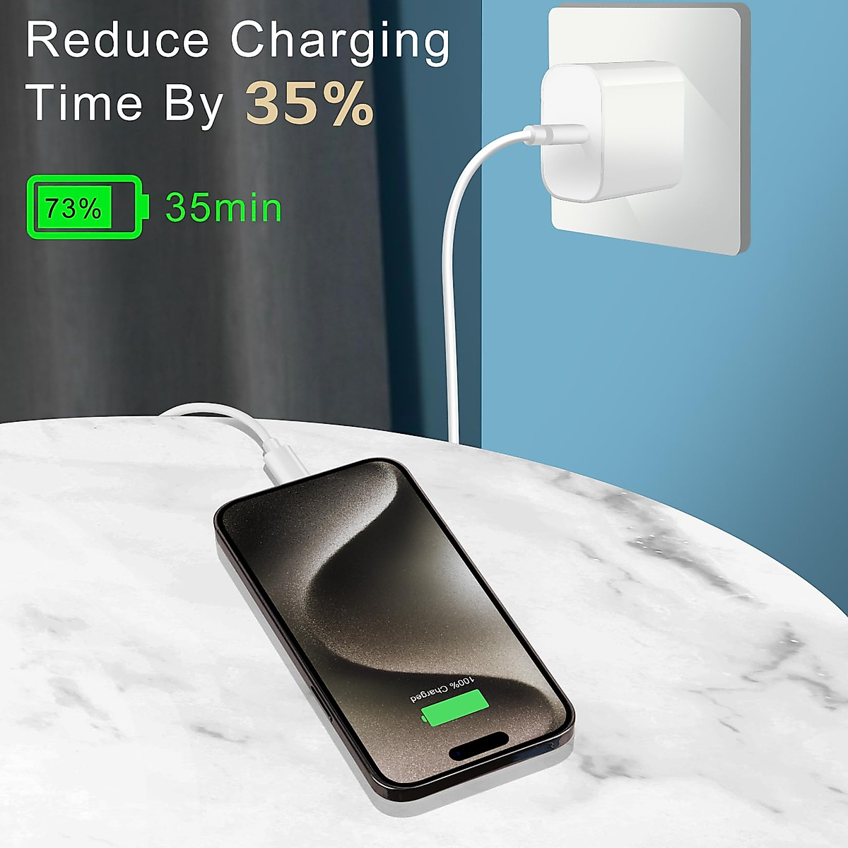 ULTRAPROLINK 3Pack 10FT iPhone Charger, Fast Charging USB C to Lightning Cable, Compatible with iPhone 14/13/12/11/XS/XR/iPad Pro/Air and More