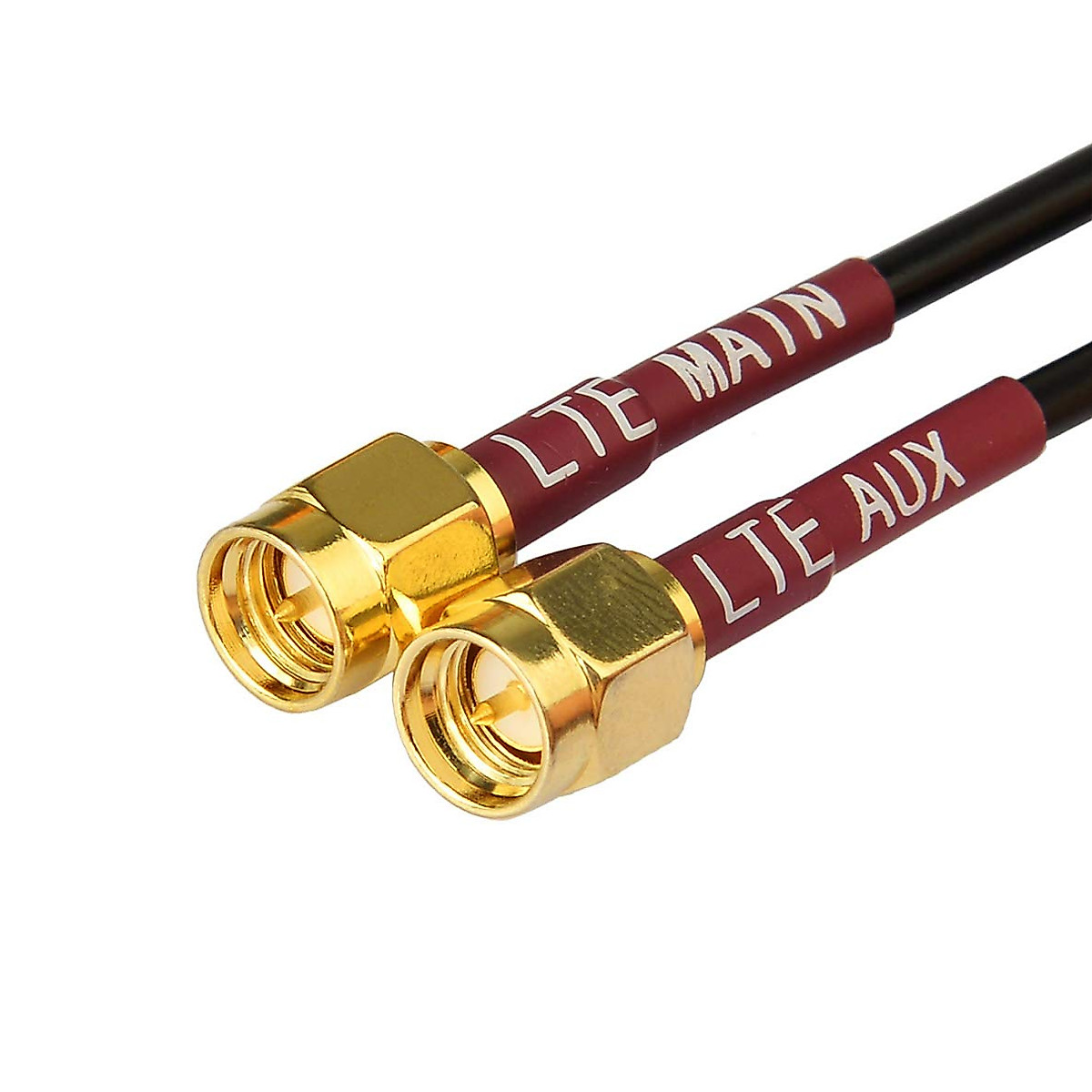 Bingfu 4G LTE Adhesive Magnetic Mount Antenna MIMO SMA Male 4G LTE Antenna Compatible with 4G LTE Wireless Router Home CPE Router Mobile Modem Hotspot Industrial IoT Router Cellular Gateway