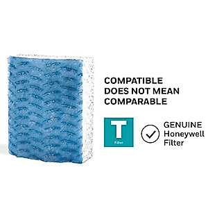 Honeywell HFT600PF1 Replacement Wicking Filter T, 1 pack, White