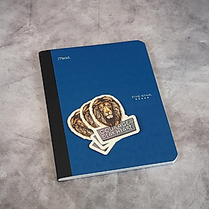 Courage Dear Heart Aslan Quote Sticker - CS Lewis Sticker for Hydroflask - Narnia Laptop Decals - Christian Book Lover Gift - Fantasy Literature Great Quotes