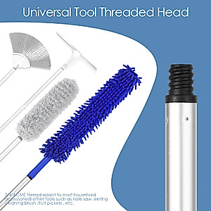 light bulb changer, light bulb pole changer for high ceilings, 12FT-light bulb extension pole changer, light bulb changer with Pole with Baskets and Suction Cup for High Ceilings and Recessed Lights