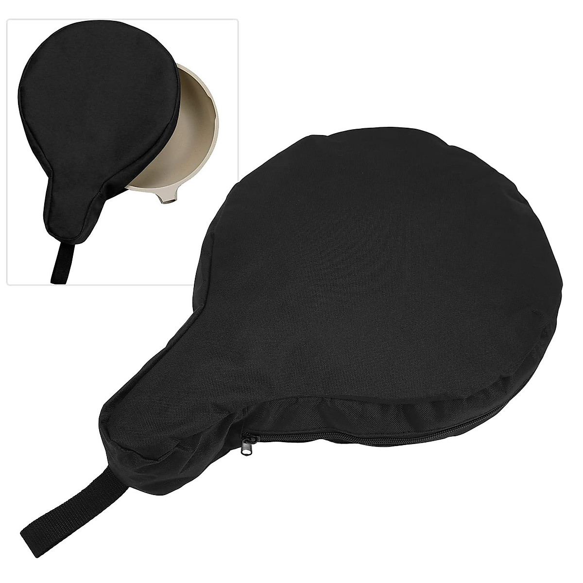 Cast Iron Skillet Bag, Durable Skillet Pan Storage Bag Waterproof Lightweight for Camping