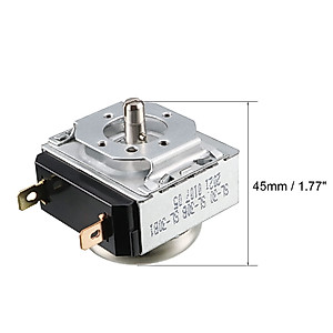 uxcell Time Controller Timer Switch 30 Minutes 30M Round Shaft Replacement for Electronic Microwave Oven Cooker