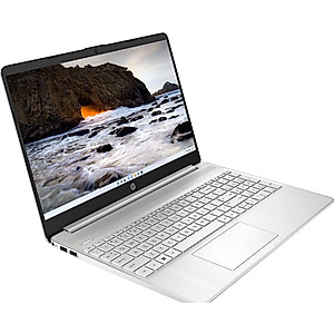 HP 2023 Newest Laptop, 15.6" Touchscreen Display, Intel Core i3-1115G4 Processor, 16GB RAM, 1TB SSD, Intel Iris Xe Graphics, Wi-Fi, Bluetooth, Webcam, Windows 11 Home in S Mode, Natural Silver