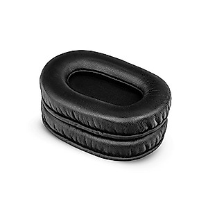 BRAINWAVZ Sheepskin Leather Replacement Ear Pads for Sony MDR 7506, V6 &CD900ST with Premium Memory Foam Earpads & Suitable for Other On Ear Headphones