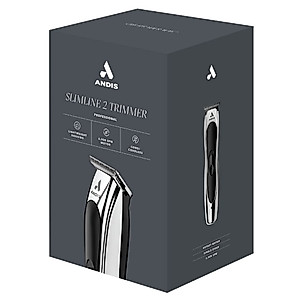 Andis Slim Line 2 Cord/Cordless Trimmer w/ T-Blade for Shaping and Trimming