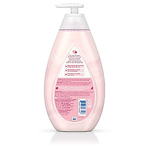 Johnson's Baby Body Moisture Wash for Gentle Baby Skin Care, Sulfate-Free, Tear-Free, Hypoallergenic Baby Wash, 27.1 fl. oz