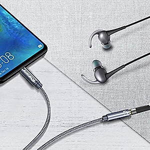 Headphone Extension Cable, Riksoin 4 Pole 3.5mm Male to Female Aux Cord TRRS Jack Stereo Adapter [2-Pack, 4ft+8ft, Hi-Fi Sound] Audio Extension Cables Extender for Speaker, Headset, Smartphone, Tablet