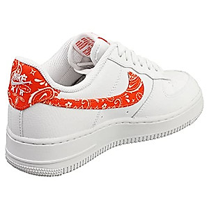 Nike Womens Air Force 1 Low DJ9942 102 Orange Paisley - Size 10W