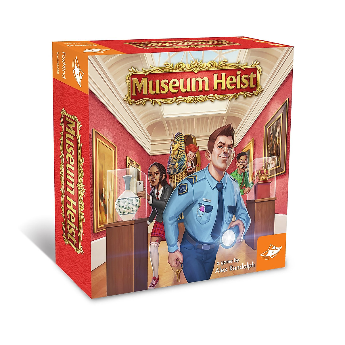 Foxmind, Museum Heist, Logic Board Game for Thrill Seekers