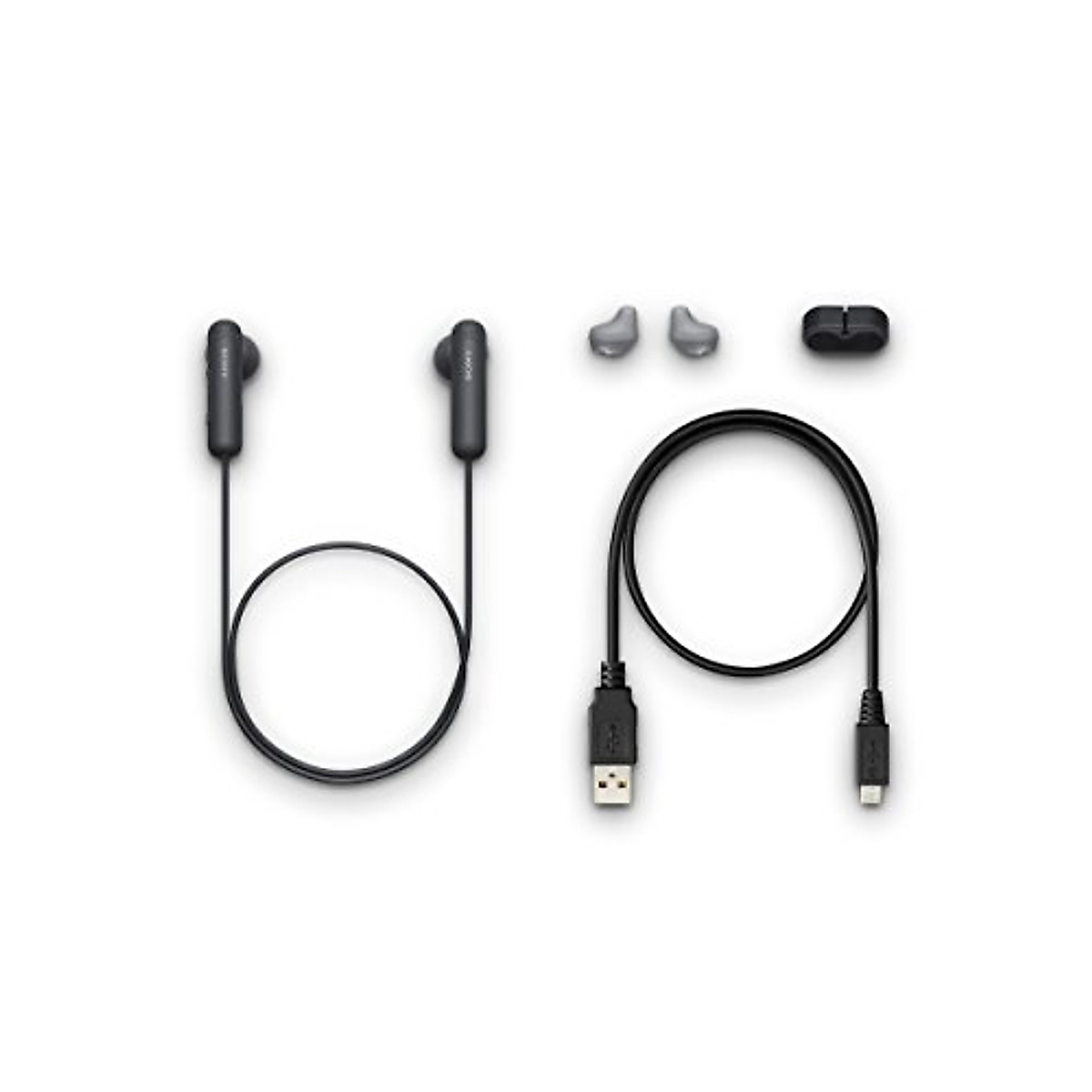 Sony WI-SP500 Wireless in-Ear Sports Headphones, Black (WISP500/B)
