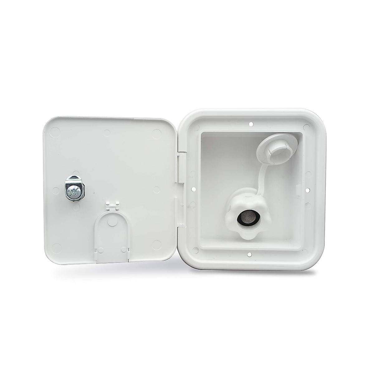 THETFORD RV Camper City Water Hatch with Plastic Check Valve Polar White PN 94226