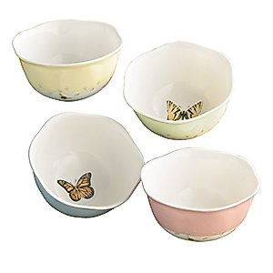 Lenox 791720 Butterfly Meadow 4-Piece Dessert Bowl Set
