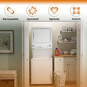 WE01X30378 Dryer Door Handle Replacement for GE,Kenmore PS1177202 PS11772025 WE1M1068 WE01X25878 Parts