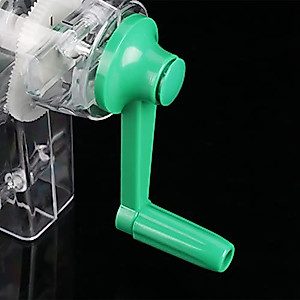 Deluxe Hand Crank Electricity Generator with High/Low Output Switch Hand Crank Dynamo 6.3V 0.3A Light Bulb Mechanical Emergency Power Supply