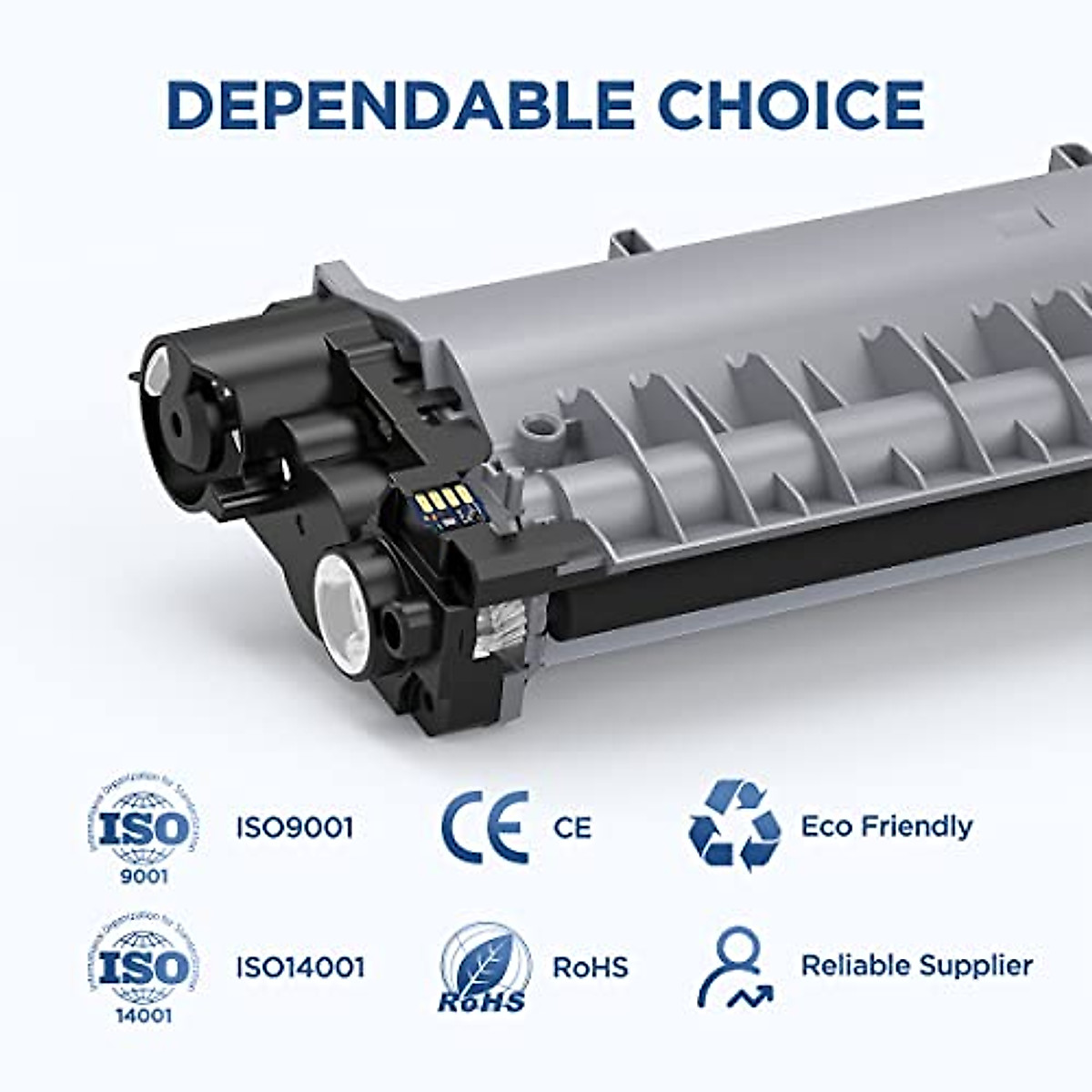 Twin Pack TN660 2PK Replacement for Brother TN660 TN630 High Yield Toner Cartridge, for HL-L2300D HL-L2340DW HL-L2380DW DCP-L2520DW DCP-L2540DW MFC-L2720DW MFC-L2700DW MFC-L2740DW (Black, 2 Pack)